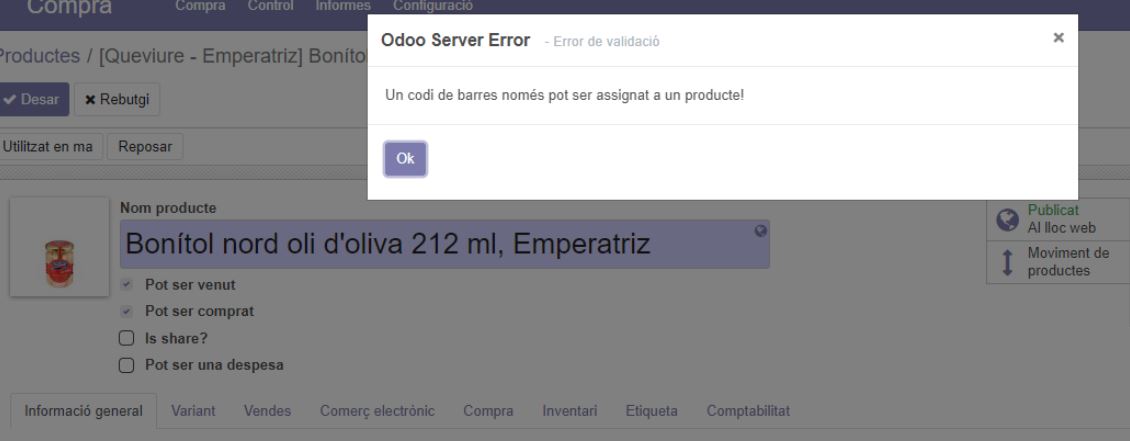 Códigos de Barras | Coopdevs Handbook